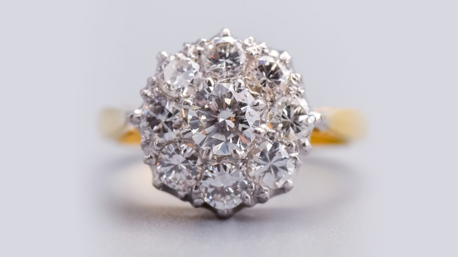 18ct Gold Blue Sapphire Gypsy Ring – Don Laurence Jewellery